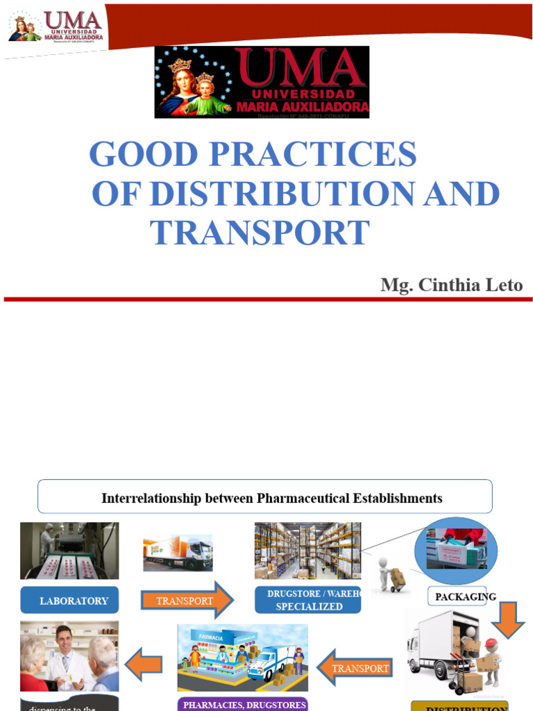 13. GOOD PRACTICES IN DISTRIBUTION AND TRANSPORT (1) | PDF | Medical ...