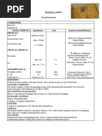 Potato Specific Gravity Conversion Table | PDF | Potato | Weight