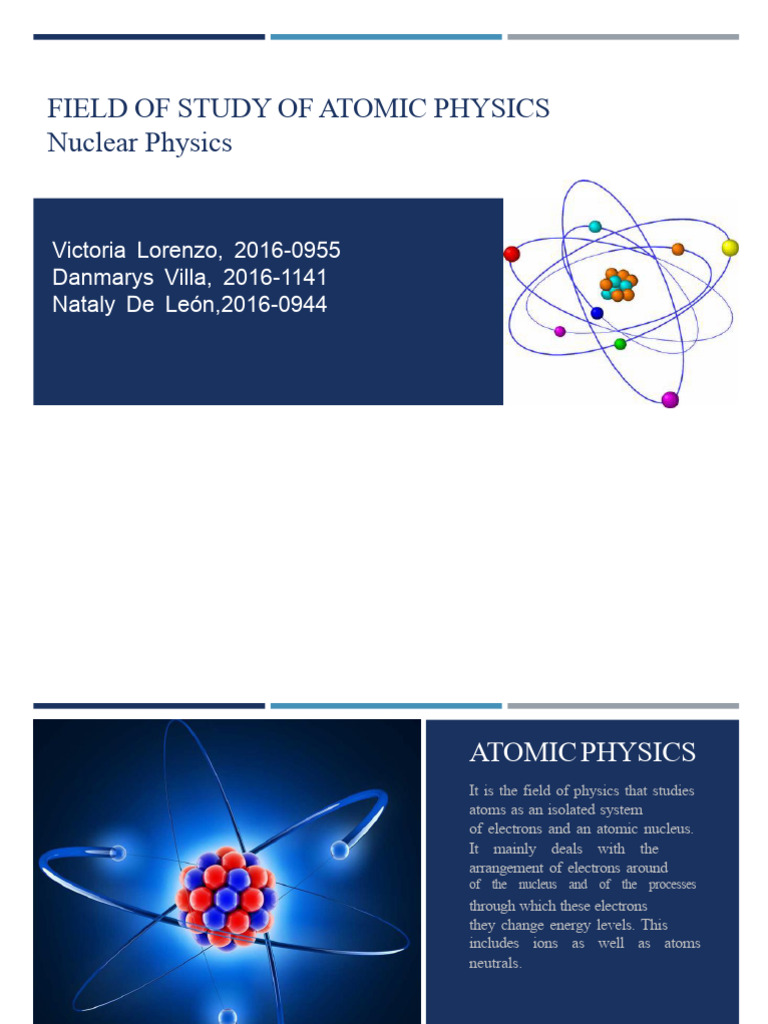 Atomic and Nuclear Physics | PDF | Atoms | Nuclear Physics