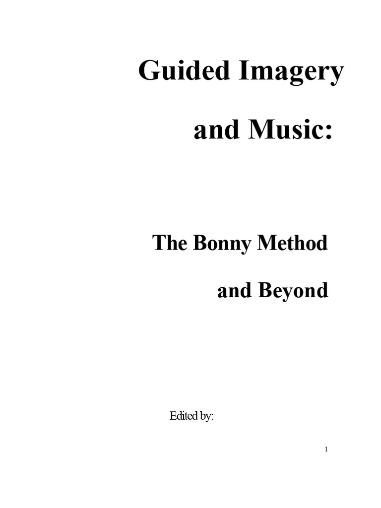 The Bonny Method and Beyond - Spanish Translation PDF | PDF ...