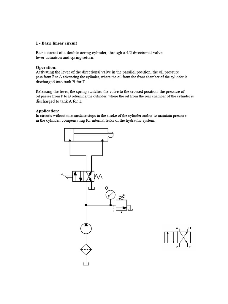 Hydraulic Circuits - Practical Assembly.pdf | PDF | Valve | Pump