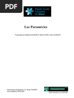 Partes y características del paramecio | PDF | Bioquímica | Química