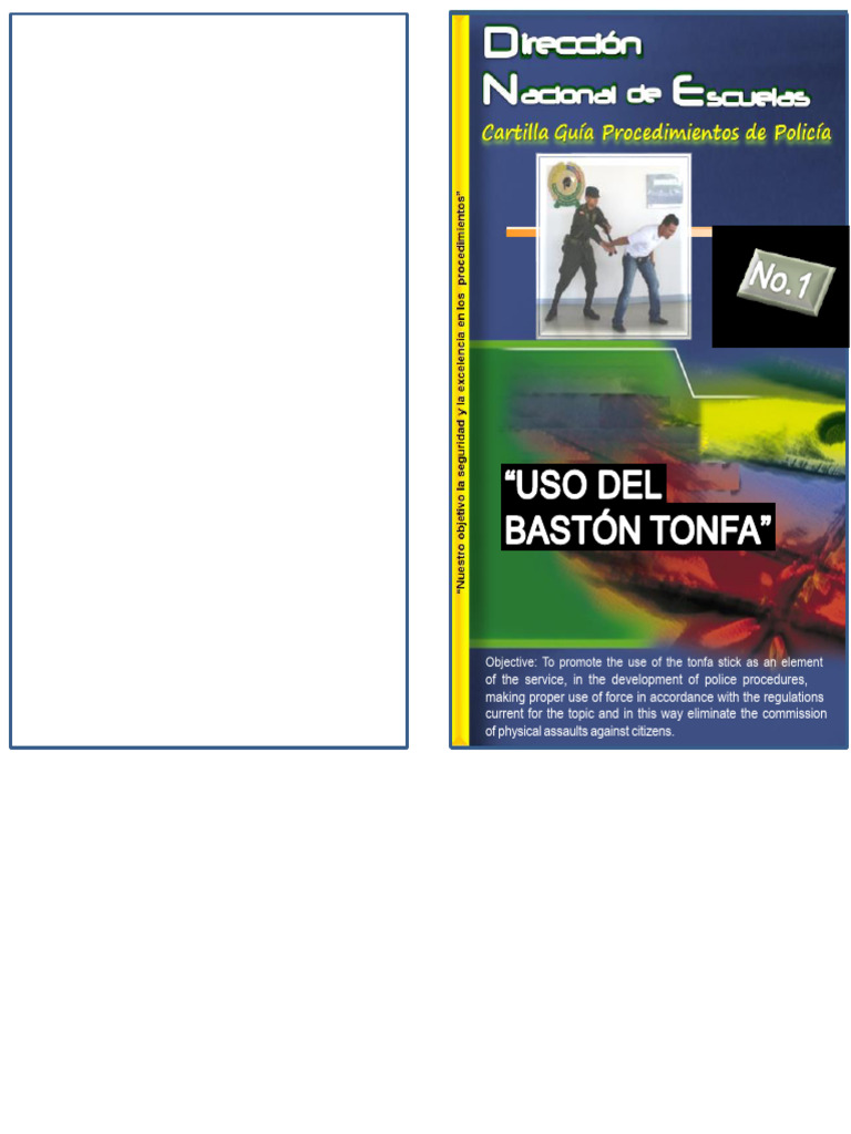 Didactic Manual USAGE OF THE TONFA 090908 | PDF | Human Rights | Arm
