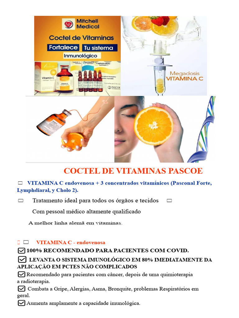 Coquetel de Vitaminas Pasco | PDF