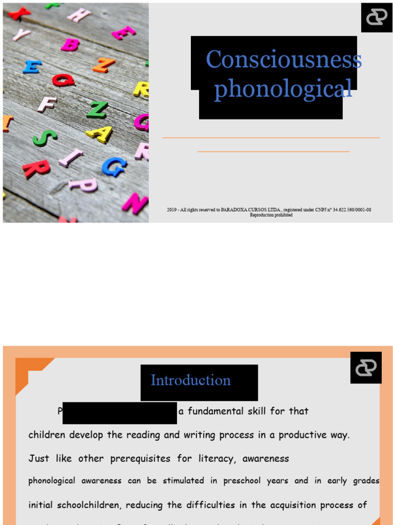 e-book phonological awareness.pdf | PDF | Phonology | Cognitive Psychology