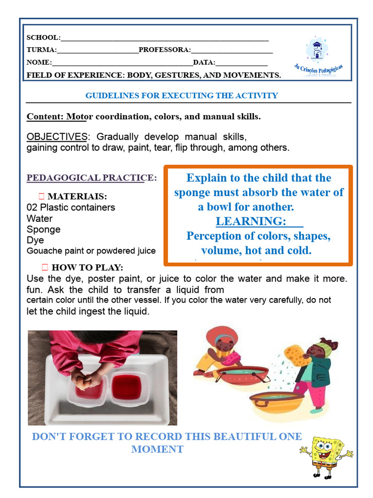 Engaging Activities for Child Development | PDF | Grandparent | Experience