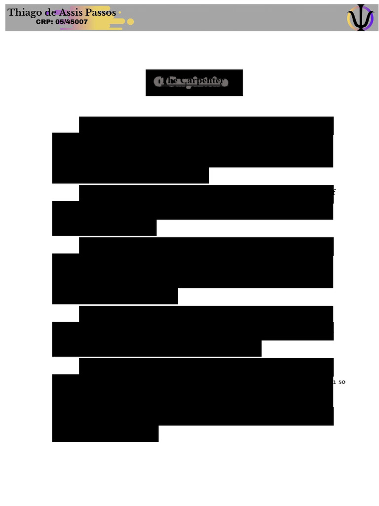 The Carpenter's Last Lesson on Quality | PDF
