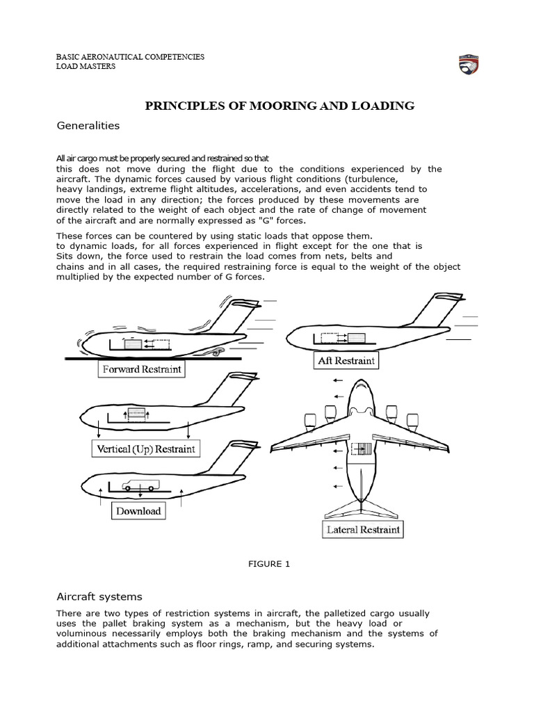 Load Master Guidelines for Air Cargo Safety | PDF | Force | Aircraft