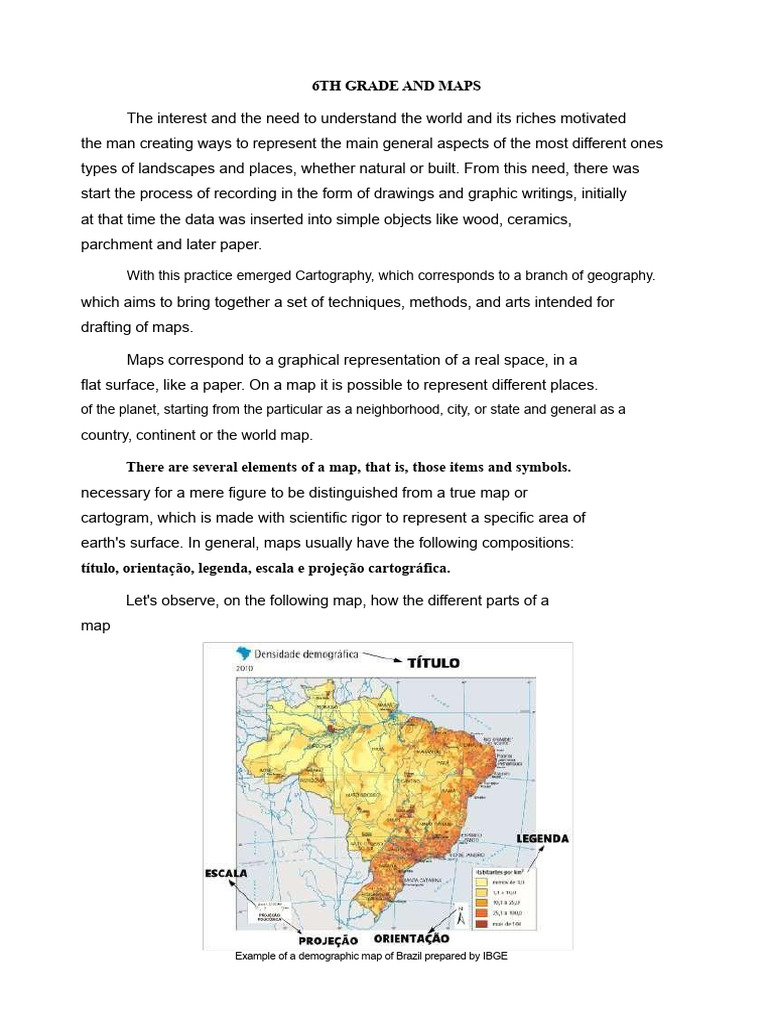 6th Grade Geography Activities - Maps - Teacher Barbara | PDF | Map ...