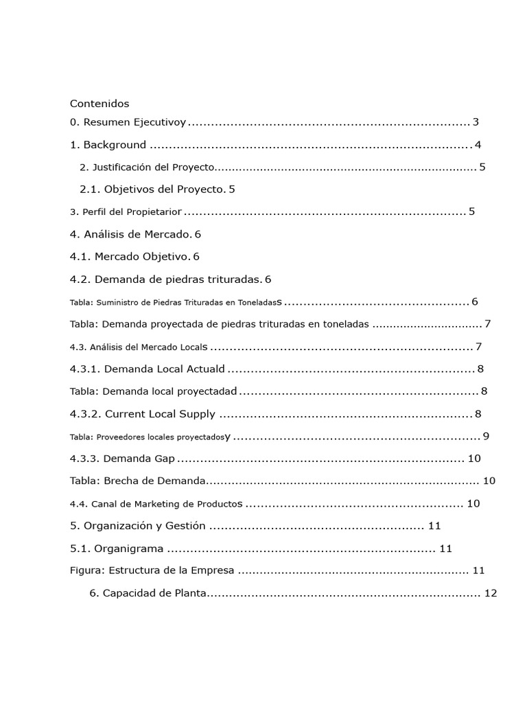 Trituradora TG - Shinile | PDF | Business | Evaluación de impacto ambiental