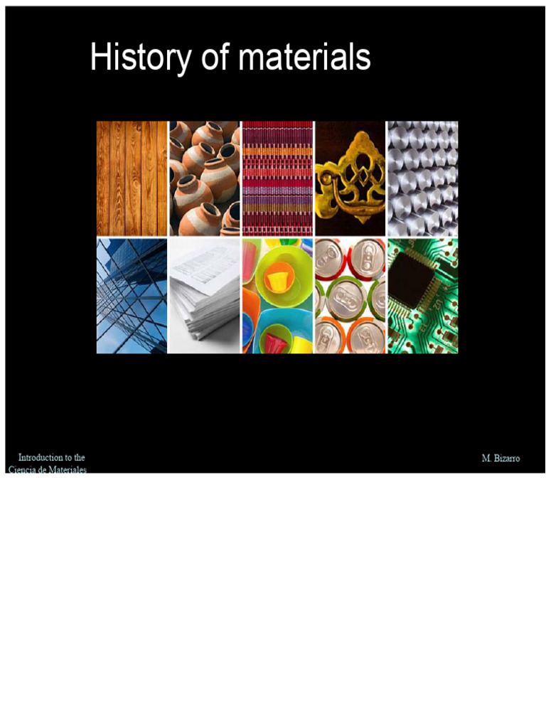 1-History of Materials PDF | PDF | Materials Science | Iron