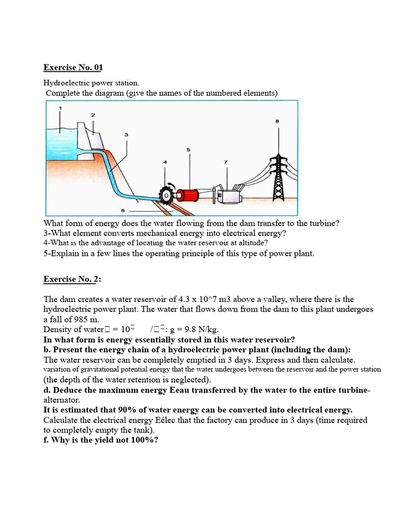 TD 04 03 2024 | PDF | Power Station | Hydroelectricity