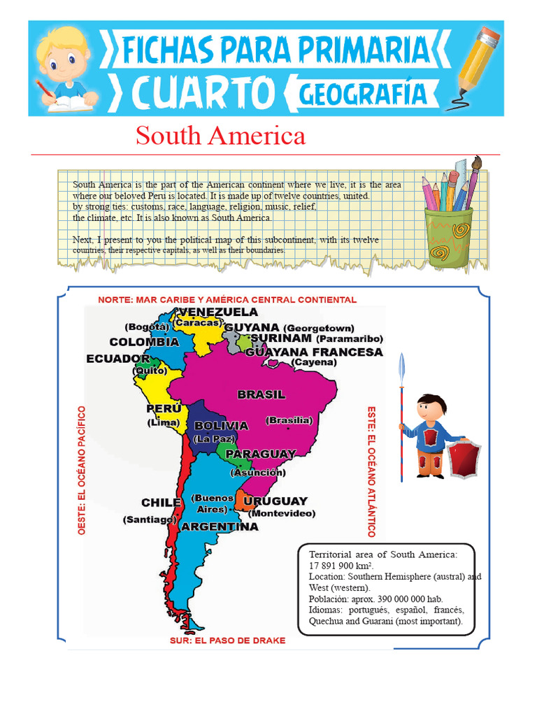 Overview of South America and Its Geography | PDF | South America | Andes