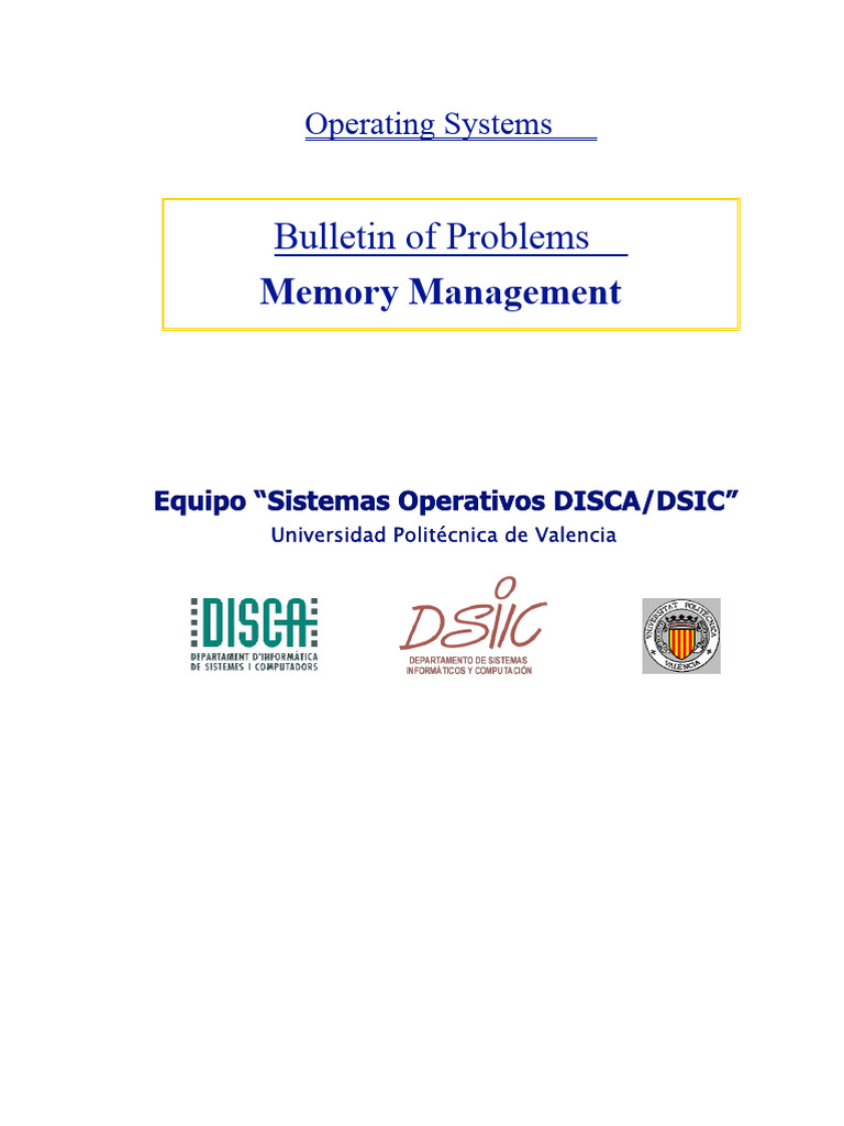 Solved Memory Exercises | PDF | Computer Memory | Computer Programming