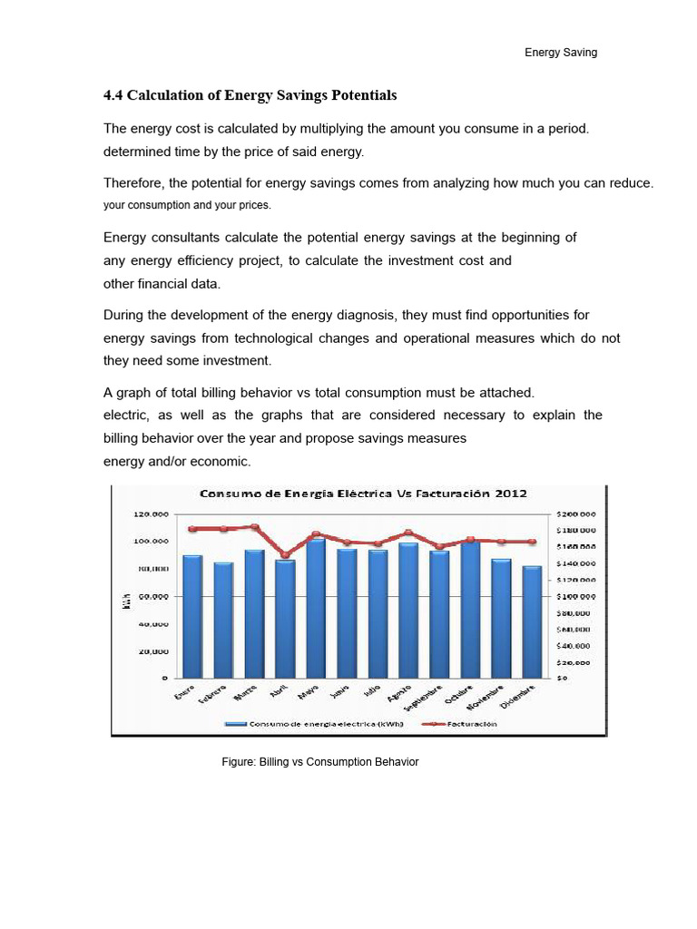 4.4 Calculation of Energy Saving Potentials | PDF