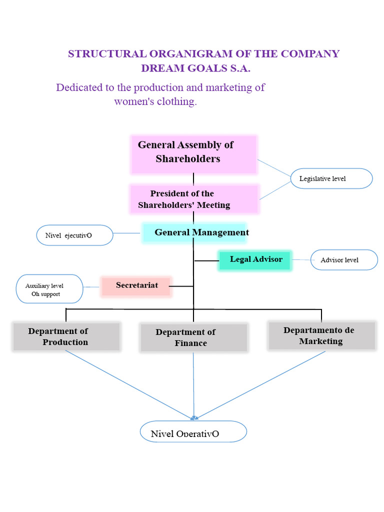 Example of An Organizational Chart | PDF