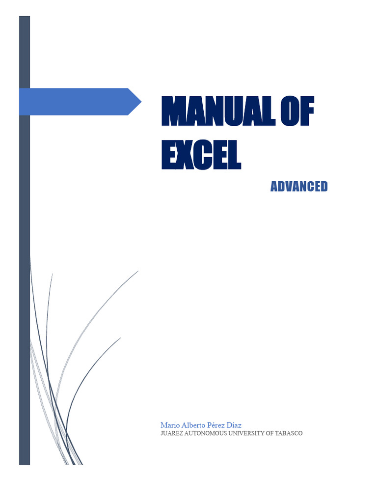 Advanced Excel Manual 2022 TDC | PDF | Microsoft Excel | Spreadsheet