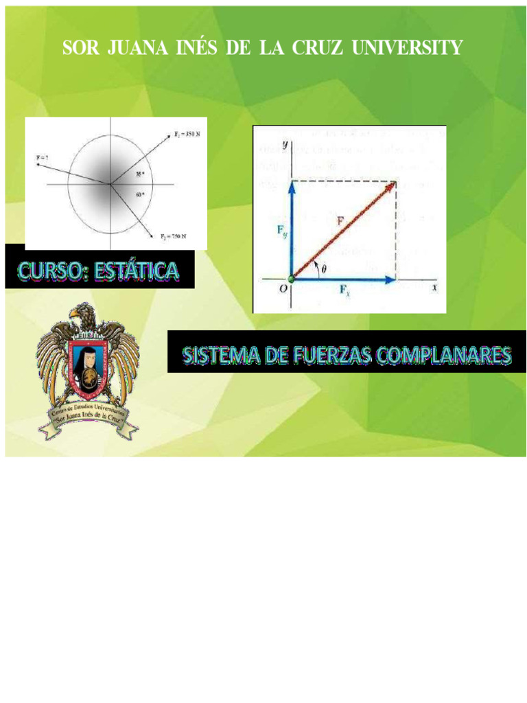 1.2 Resultant of Coplanar Forces | PDF | Euclidean Vector | Force
