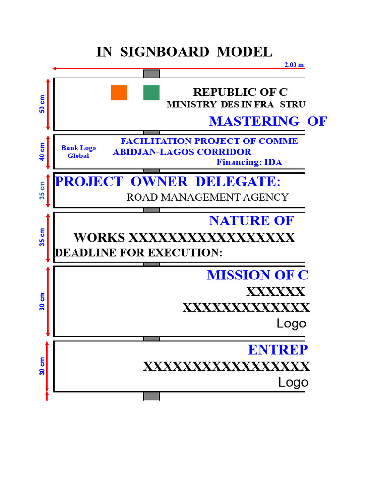 Ekds Construction Site Panel Template | PDF