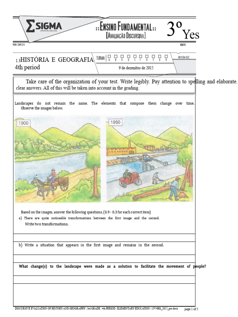 3rd Grade Elementary - GEOGRAPHY | PDF | Cultural Heritage | The Arts