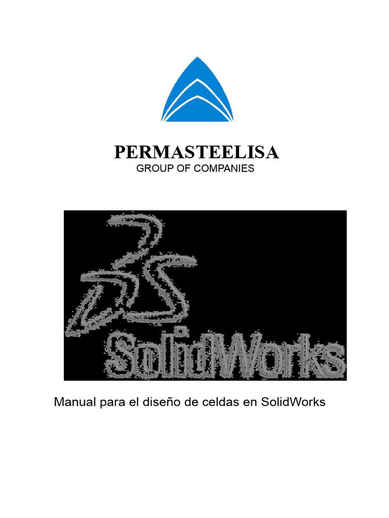 Manual de Diseño de Celdas en SolidWorks | PDF | Cad automático | Geometría