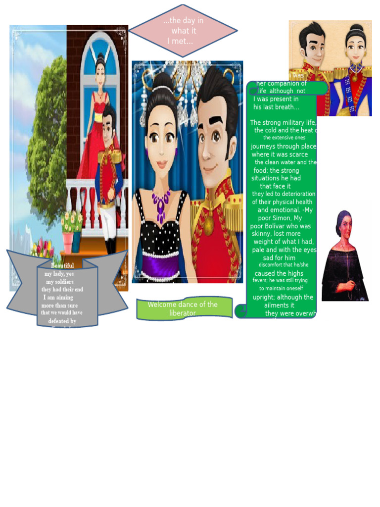 Comic strip Simon Bolivar | PDF