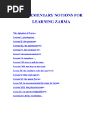Hassaniya Arabic Language Lessons | PDF