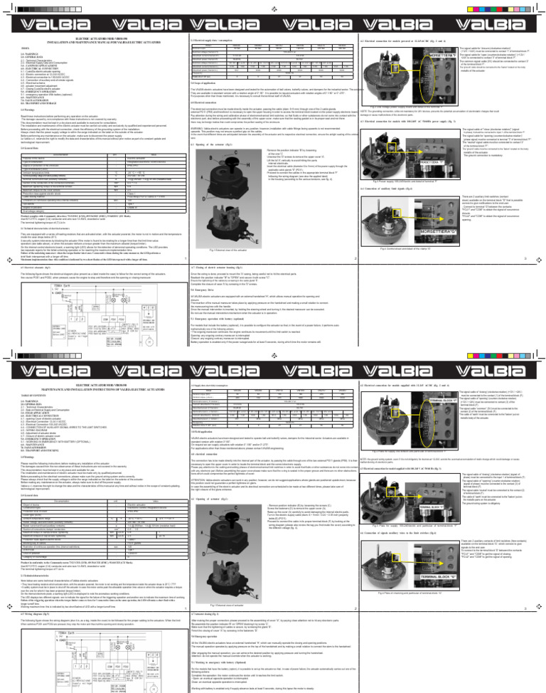 manual VB 30 - VB 350 | PDF | Power Supply | Alternating Current