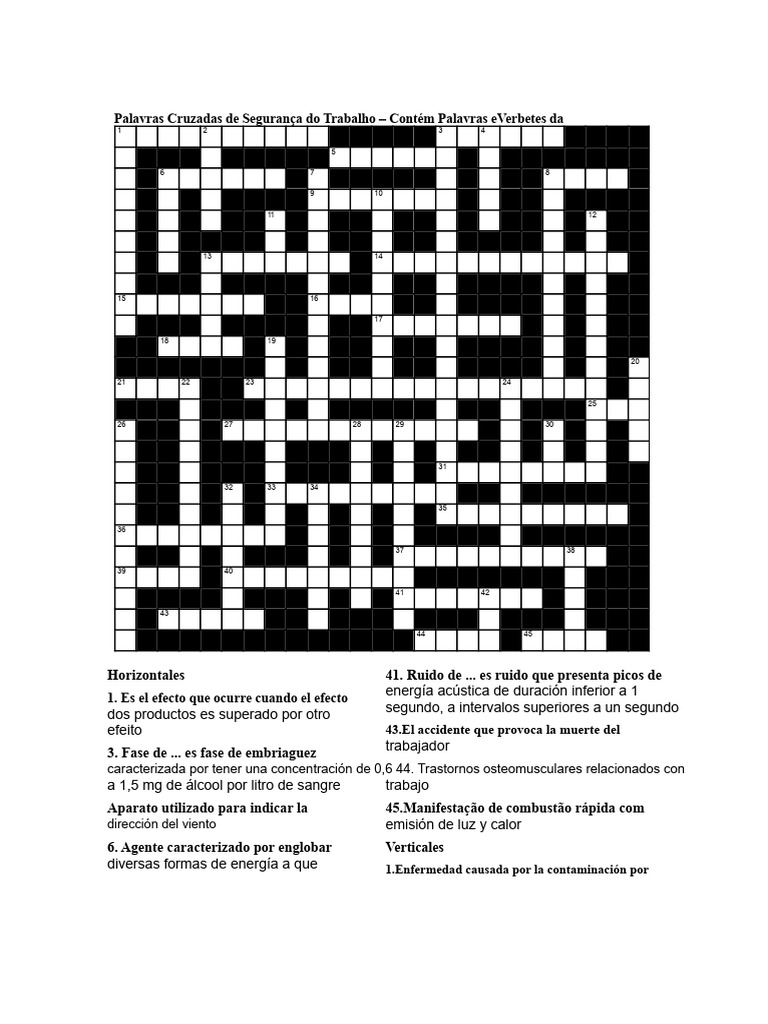Sopa de Letras | PDF | Radiación | Seguridad y salud ocupacional