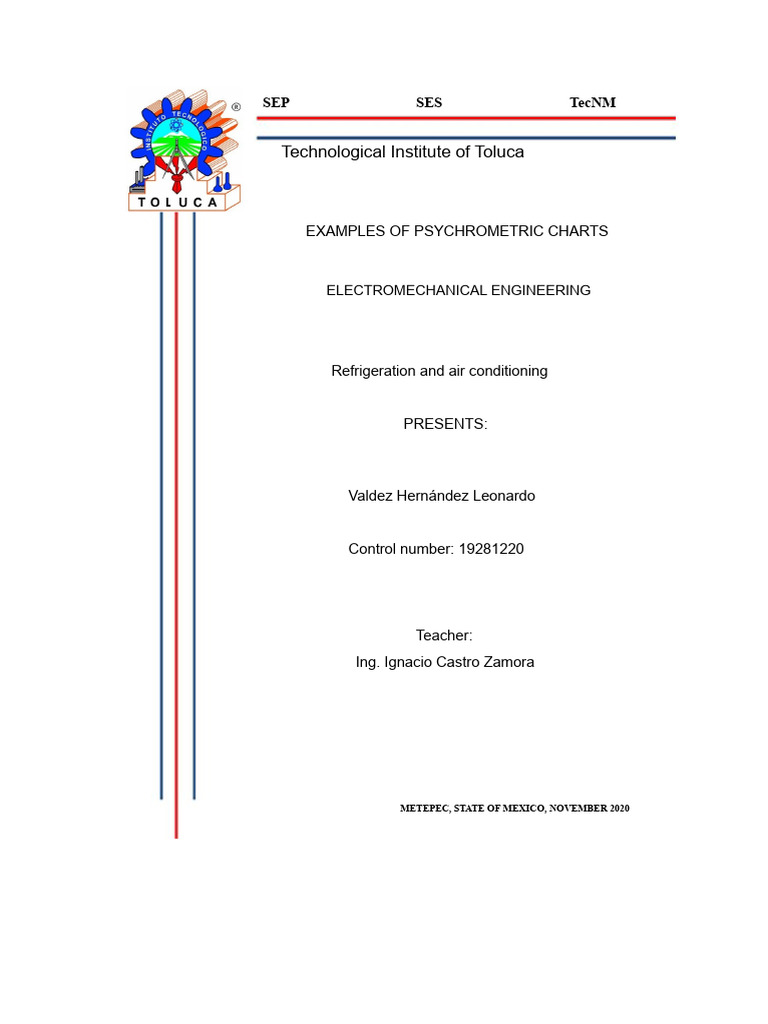psychrometric chart | PDF