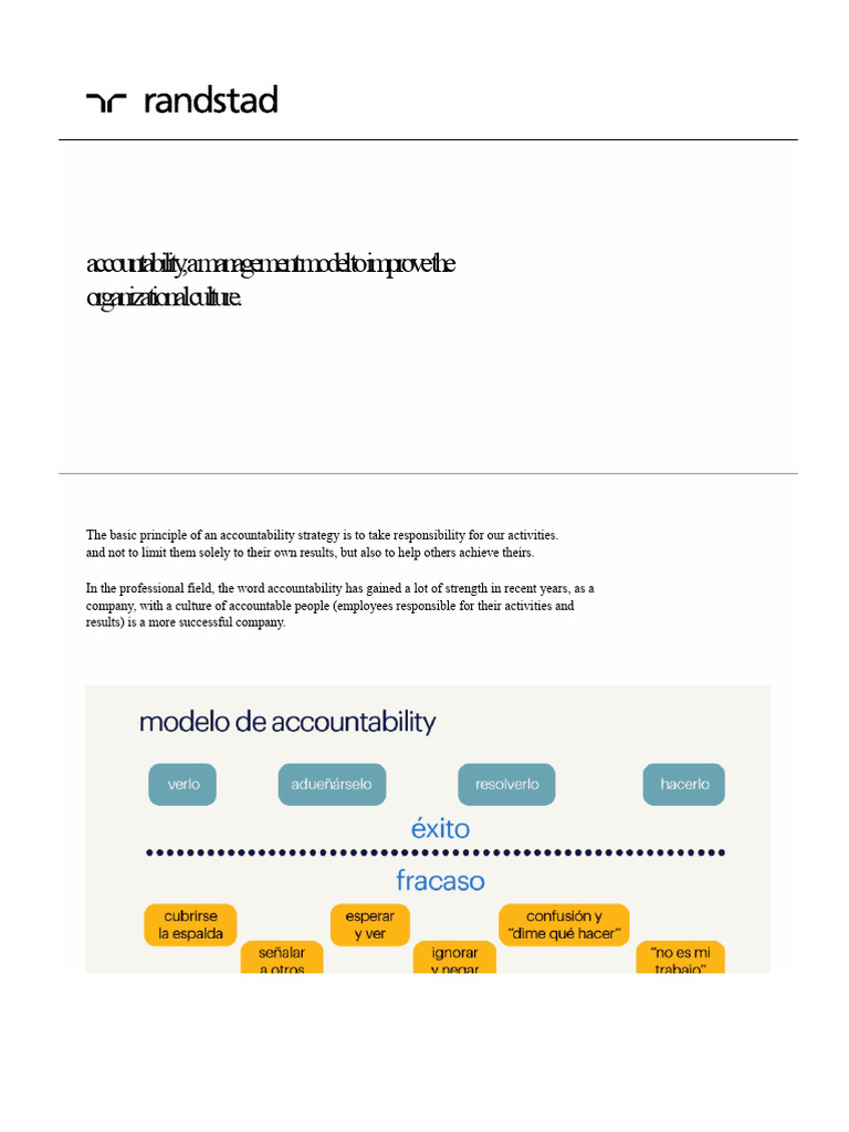 Enhancing Organizational Culture Through Accountability | PDF