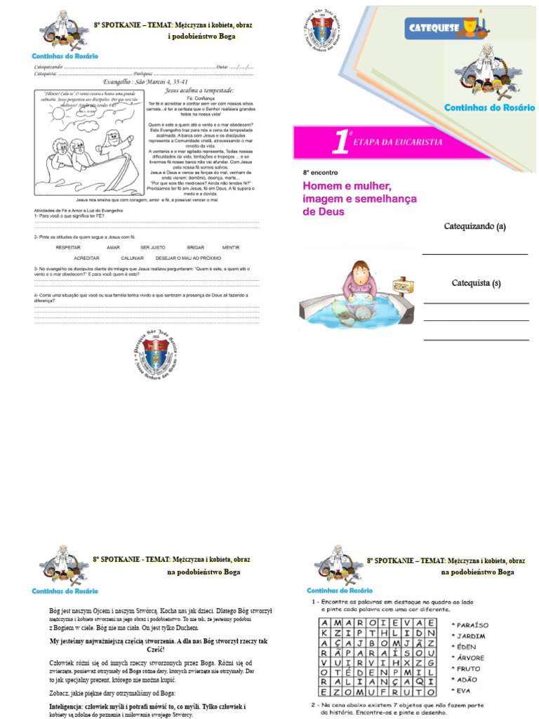 Katecheza - Mężczyzna I Kobieta, Obraz I Podobieństwo Boga | PDF