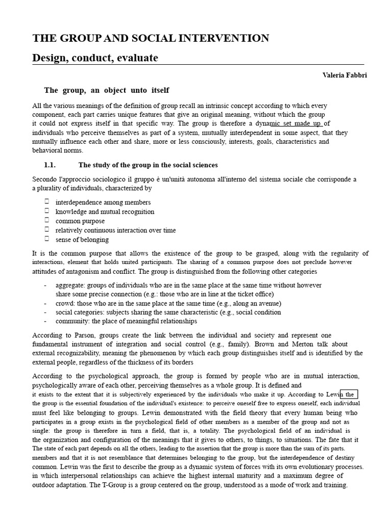 Understanding Group Dynamics and Structure | PDF | Psychotherapy ...