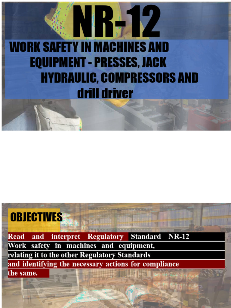 NR12 Updated-converted | PDF | Occupational Safety And Health ...