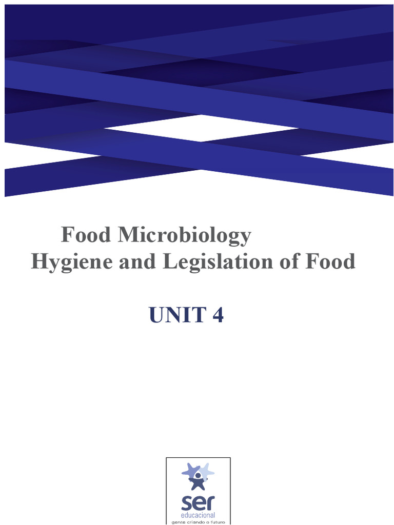 GE - Food Microbiology, Hygiene and Food Legislation - 04 | PDF ...