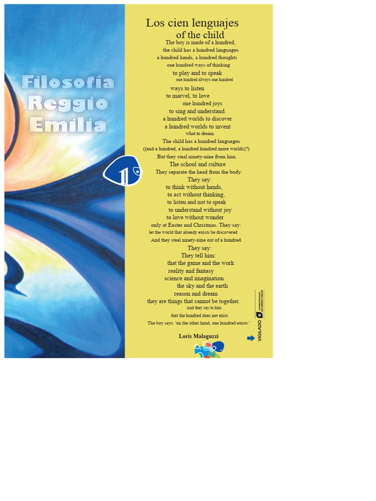 Reggio Emilia Philosophy in Education | PDF | Cognition | Liberal Arts ...