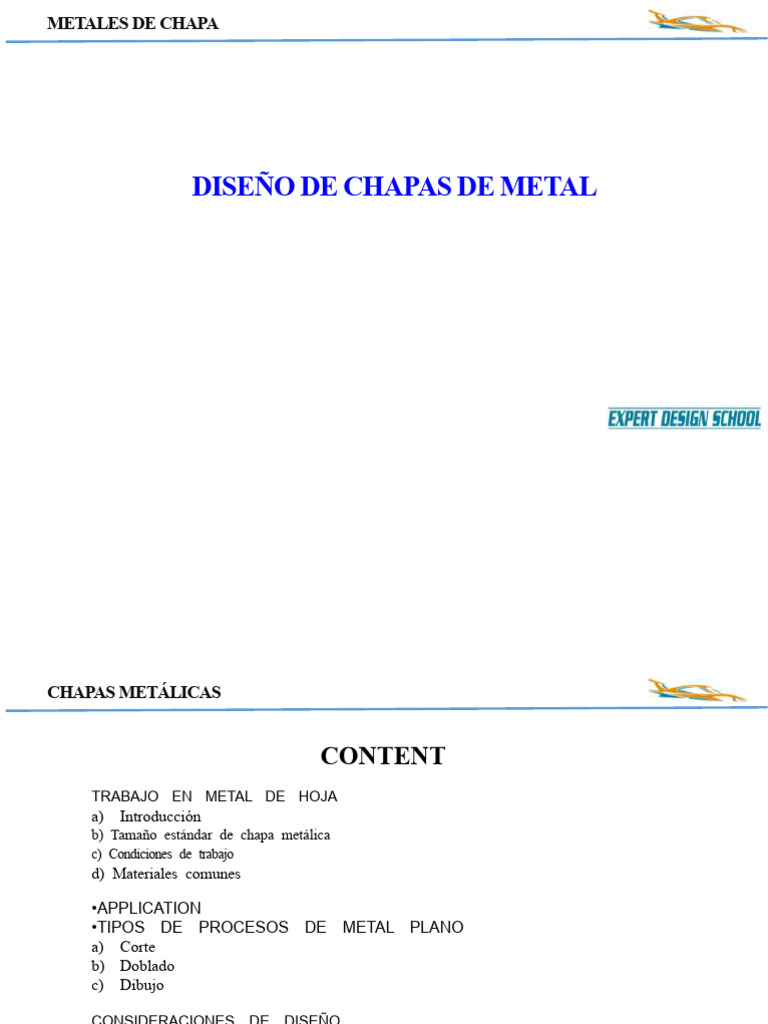 Teoría de La Chapa Metálica-200316120656 | PDF | Rieles | Latón
