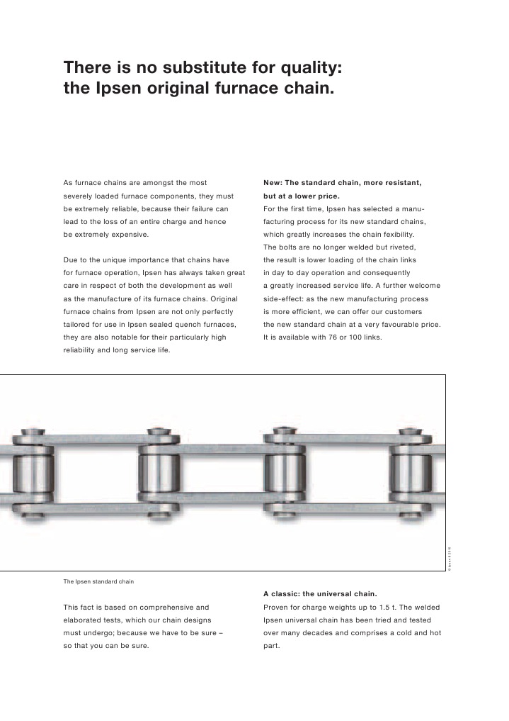 Ipsen Atmosphere Technology Furnace Chains | Download Free PDF ...