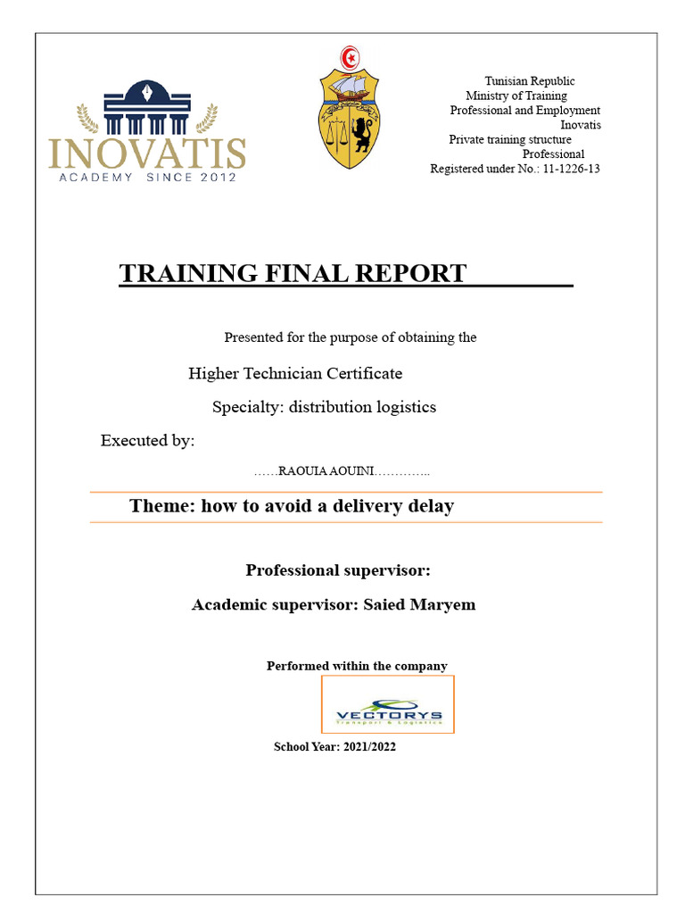 final report (2) | PDF | Warehouse | Pallet