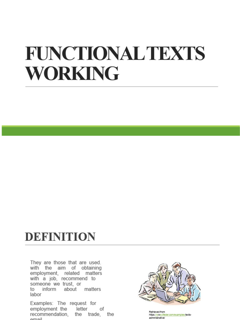 Understanding Functional Texts for Job Applications | PDF | Memorandum ...