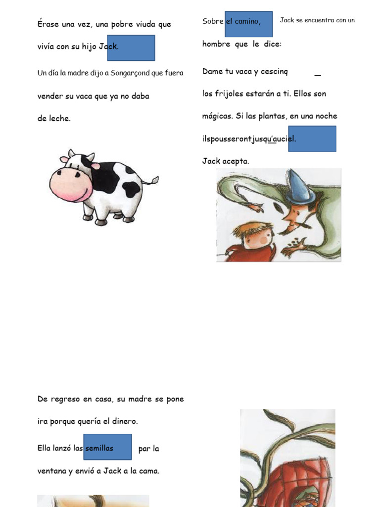Jack y El Frijol Mágico | PDF