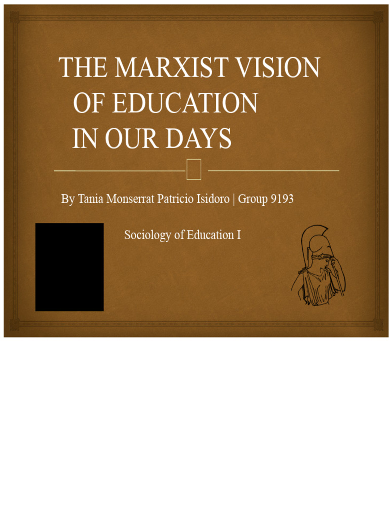 Marxist Education Principles Explained | PDF | Marxism | Karl Marx