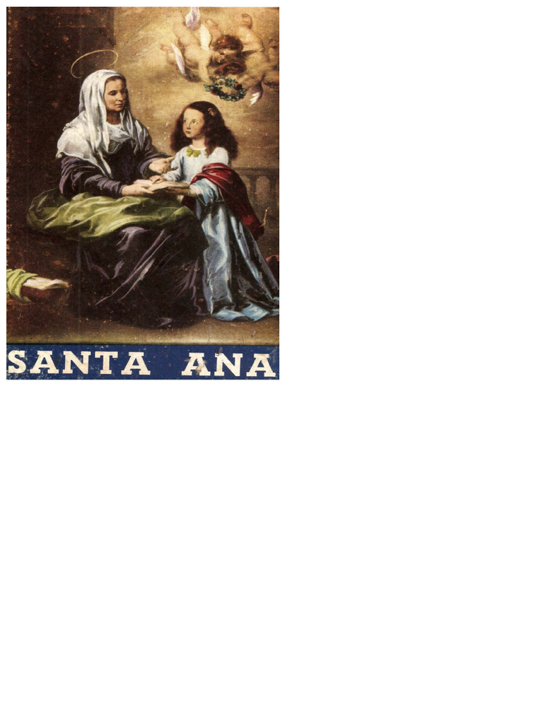 Mons Ascanio Brandão_Saint Anne | PDF | Mary, Mother Of Jesus | Jesus