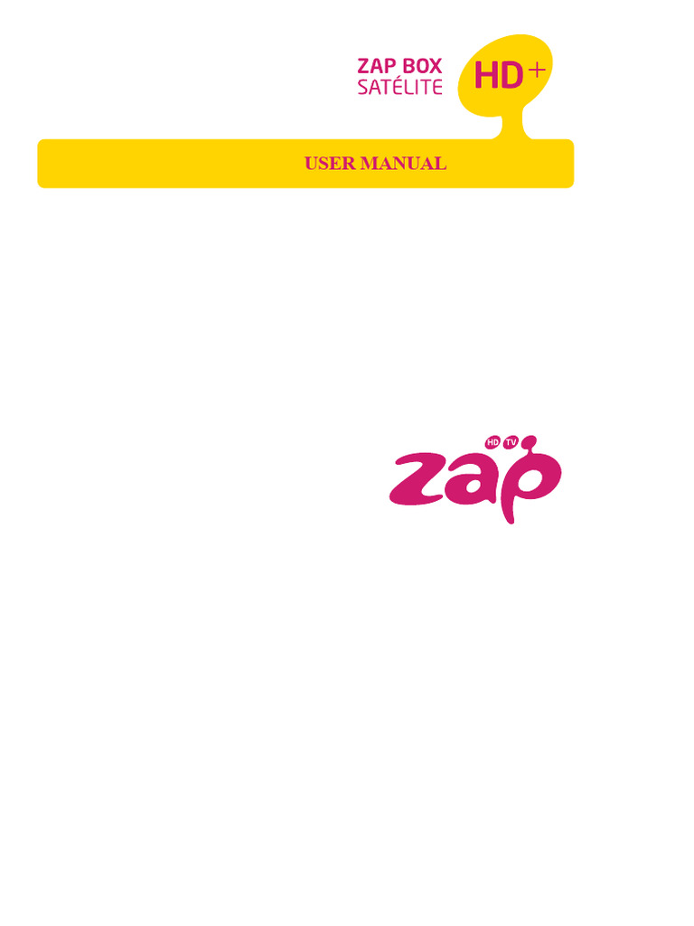 Zap Hd+ Manual | PDF | High Definition Television | Display Resolution