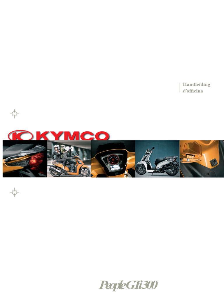 Werkplaatsmanual. People GTi 300 | PDF