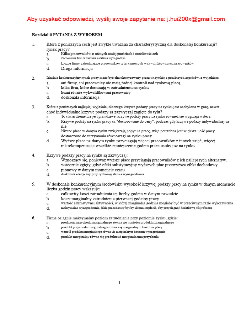 Rozdział 6 - Ustalanie Wynagrodzeń I Alokacja Pracy | PDF