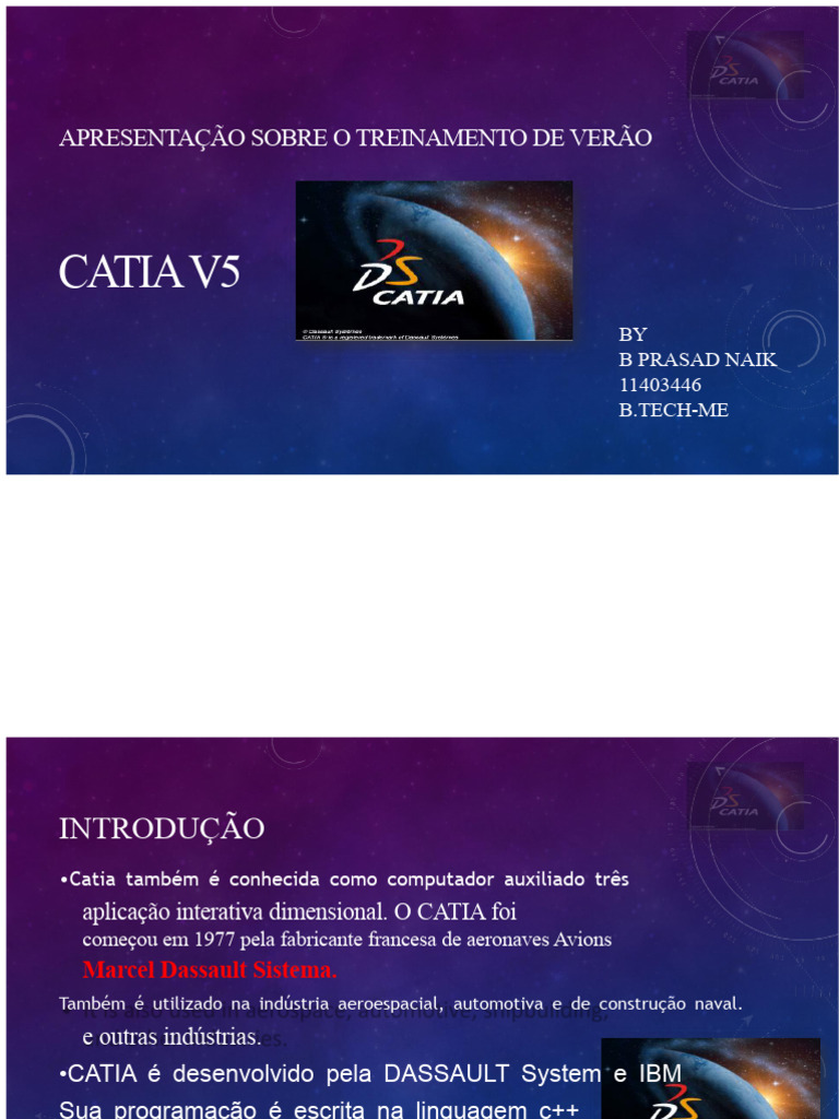 Treinamento CATIA V5 para Engenharia | PDF | Engenharia | Engenharia ...