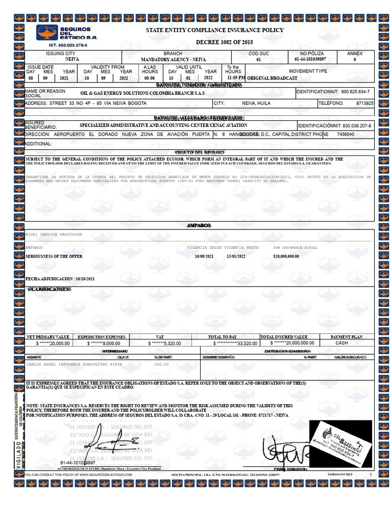 State Entity Compliance Insurance Policy | PDF | Insurance | Employment