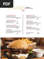 Aman Restaurant Woodmead Menu | PDF | Hamburgers | Sushi