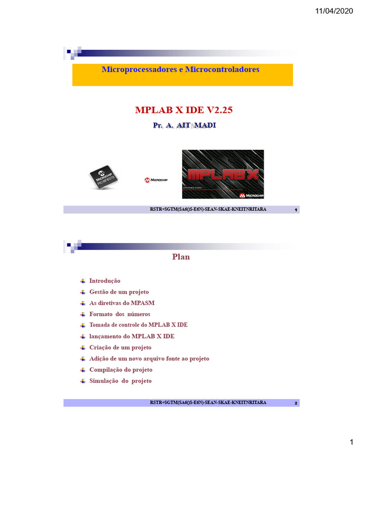 curso4_MPLABX_IDE_V2.25 | PDF | Linguagem Assembly | Programação